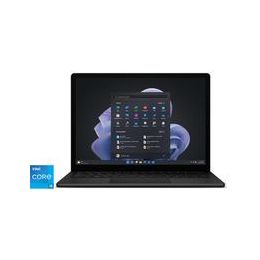 Microsoft Surface Laptop 5 Commercial, Notebook schwarz, Windows 11 Pro, 512GB, i5, 34.3 cm (13.5 Zoll), 512 GB SSD Prozessor: Intel Core i5-1245U Grafik: Intel Iris Xe Graphics Speicher: 16 GB LPDDR5X-Arbeitsspeicher | 512 GB SSD-Festplatte Display: 34,3 cm (13,5 Zoll)