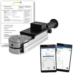 Kraftaufnehmer DriveTest FM100BT für Türen und Tore von PCE Instruments