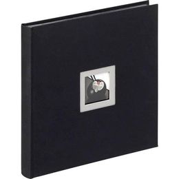 walther+ design FA-217-B Fotoalbum (B x H) 30 cm x 30 cm Schwarz 50 Seiten