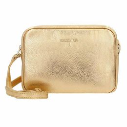 Patrizia Pepe Fly Umhängetasche Leder 24 cm solar gold