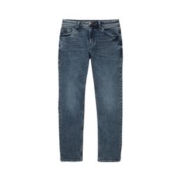 Tom Tailor Herren Marvin Straight Jeans, blau, Uni, Gr. 31/30