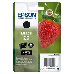 Epson Original Epson 29 Black (C13T29814012) Tintenpatrone