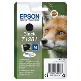 Epson Original Epson T1281 Black (C13T12814012) Tintenpatrone