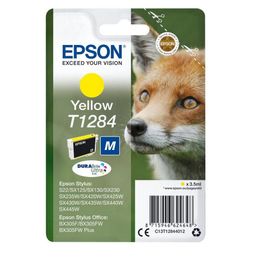 Epson Original Epson T1284 Yellow (C13T12844012) Tintenpatrone