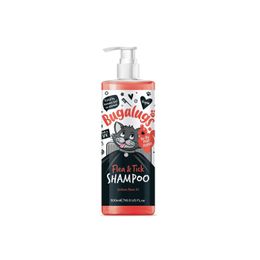 Bugalugs Tiershampoo Bugalugs Katzenshampoo gegen Flöhe Zecken 500ml Pumpdosierer