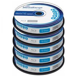 MediaRange Blu-ray-Rohling Blu-ray Disc MediaRange BD-R 25 GB