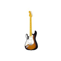 Fender E-Gitarre, American Vintage II 1957 Stratocaster LH MN 2-Color Sunburst