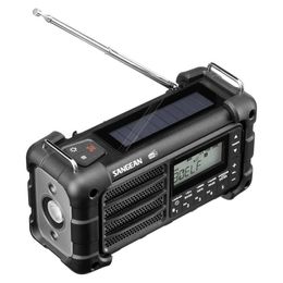 Sangean DAB+ Midnight Black DAB+/FM-RDS/Bluetooth Radio (Solarpanel