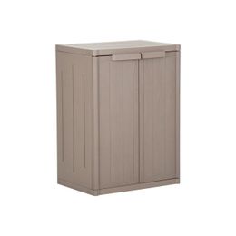 vidaXL Garderobenschrank, braun