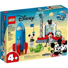 Lego® Konstruktionsspielsteine Lego® Disney™ 10774 Mickys und Minnies Weltraumrakete