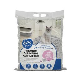 DUVO+ Katzenstreu Katzenstreu Premium Baby Powder Scent 12 kg
