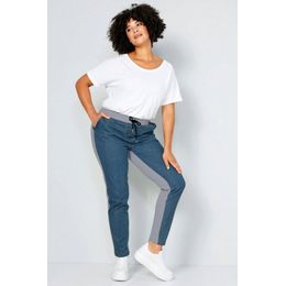 Angel of Style Schlupfhose Joggpants Slim Fit Jersey-Rückseite Elastikbund