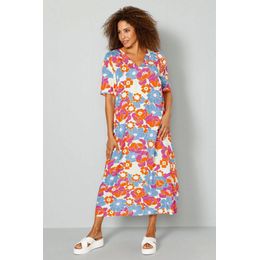 MIAMODA Sommerkleid Kleid floraler Print Halbarm