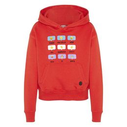 emoji Sweatshirt mit Grinsegesicht-Motiven und Co