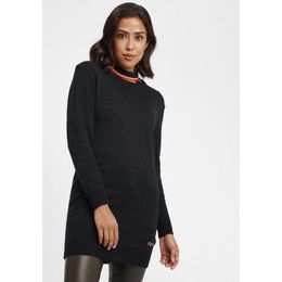 oxmo Strickkleid OXNatti, schwarz