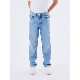 name it Regular-fit-Jeans Mädchen Straight Leg Jeans Denim Hose NKFROSE 6940 in Blau