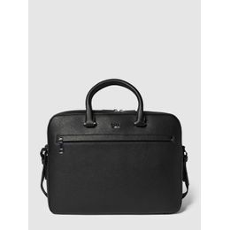 BOSS Laptoptasche mit Label-Detail Modell 'Ray'