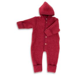 Engel - Baby Overall mit Kapuze - Overall Gr 50/56 rot