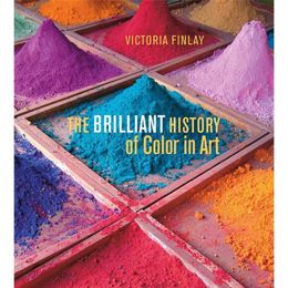 The Brilliant History of color in Art - Victoria Finlay, Gebunden