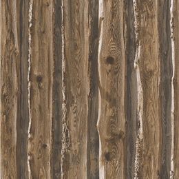 Holz-Tapete Braun Rustikal 95837-1| rustikale Holzoptik Tapete Zaun 958371| Papiertapete für Badezimmer, Wohnzimmer, Büro | Online günstig kaufen!