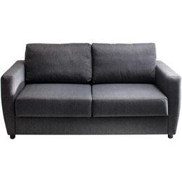 Schlafsofa mit Schlaffunktion dunkelgrau 176 x 74 cm - müritz Die Möbelfundgrube