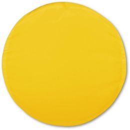 Bestlivings Kissenhülle Ellen, mit und ohne Füllung 30cm rund mit Füllung gelb - sonnengelb - Gelb