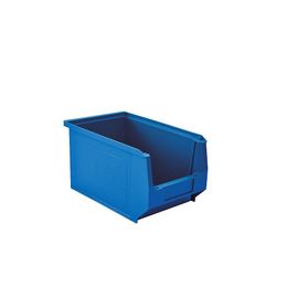 Mauser Sichtlagerkasten aus Polyethylen, LxBxH 240 x 150 x 130 mm, blau, VE 25 Stk