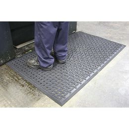 Coba Arbeitsplatzmatte K-Mat, LxB 1500 x 900 mm, schwarz