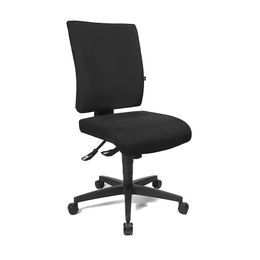 Topstar Bürostuhl COMFORT, Höhenverstellbare Rückenlehne, Bezug schwarz