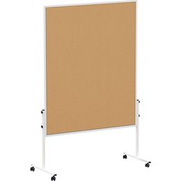 Maul Moderationstafel Maulsolid, fahrbar, Kork