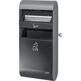 Probbax Design-Wandascher, 3 l, HxBxT 670 x 300 x 140 mm, mit Inneneimer