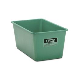 CEMO Großbehälter aus GfK, Inhalt 300 l, LxBxH 1170 x 690 x 520 mm, grün