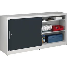 Schiebetürschrank Höhe 1000 mm eurokraft pro