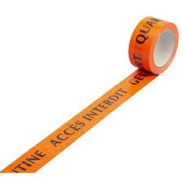 ratioform PVC-Warnband, Aufdruck Gesperrt, VE 6 Rollen, Bandbreite 50 mm