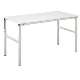 treston Arbeitstisch Serie TP, Grundtisch, manuell höhenverstellbar, BxT 500 x 500 mm