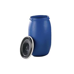 Deckelfass mit UN-X Gefahrgut-Zulassung, Volumen 220 l, ab 24 Stk kaiserkraft