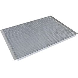 eurokraft pro Palettenregal-Boden, Gitterrostboden, für Trägerlänge 1825 mm, Regaltiefe 750 mm