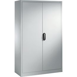C+P ACURADO Universalschrank, BxT 1200 x 500 mm, weißaluminium / weißaluminium