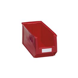 Mauser Sichtlagerkasten aus Polyethylen, LxBxH 350 x 210 x 200 mm, rot, VE 10 Stk