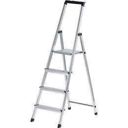 Krause Stufen-Stehleiter, mit Sicherheitsplattform, 4 Stufen