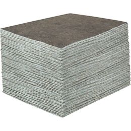 DuraSoak&reg; Bindevlies Universal, T&uuml;cher, VE 100 Stk, recycelte Zellulose, 380 x 480 mm, grau, ab 3 VE kaiserkraft