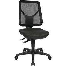 Topstar Bürostuhl, Netz-Rückenlehne, schwarz