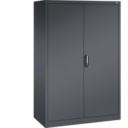 C+P ACURADO Universalschrank, BxT 1200 x 600 mm, schwarzgrau / schwarzgrau