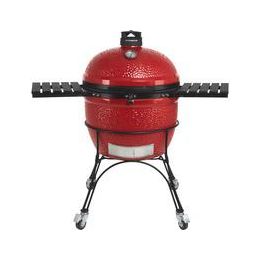 Kamado Joe Big Joe II, Holzkohlegrill rot/schwarz, &Oslash; 61cm
