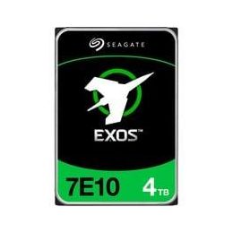 Seagate Exos 7E10 4 TB, Festplatte SATA 6 Gb/s, 3,5" Kapazität: 4 TB ms/Cache/U: 4,16 ms/256 MB/7.200 U/min Datentransferrate: Lesen: 250 MB/s