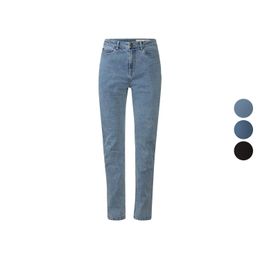 Esmara® Damen Jeans, Straight Fit, normale Leibhöhe