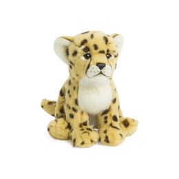 WWF - Plüschtier - Gepard (sitzend, 23cm) lebensecht Kuscheltier Stofftier Raubtier Raubkatze