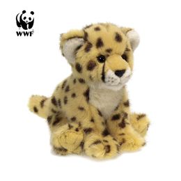 WWF Plüschtier Gepard (sitzend, 19cm) lebensecht Kuscheltier Stofftier Raubkatze