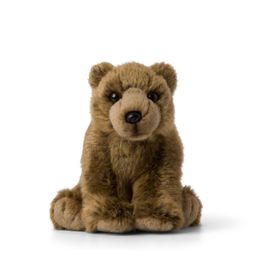 WWF - Plüschtier - Grizzlybärenjunges (15cm) lebensecht Kuscheltier Stofftier Plüschfigur