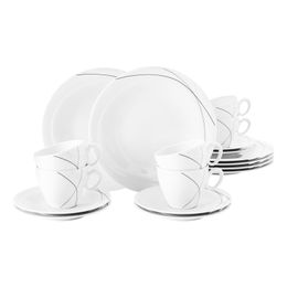 Seltmann Weiden Kaffeeservice Trio Highline 18er Set